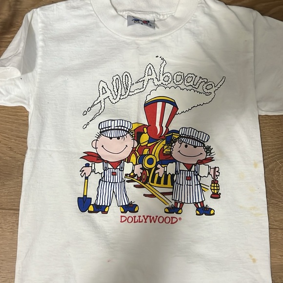 Source Unknown | Shirts & Tops | Vintage Kids Dollywood Tshirt | Poshmark